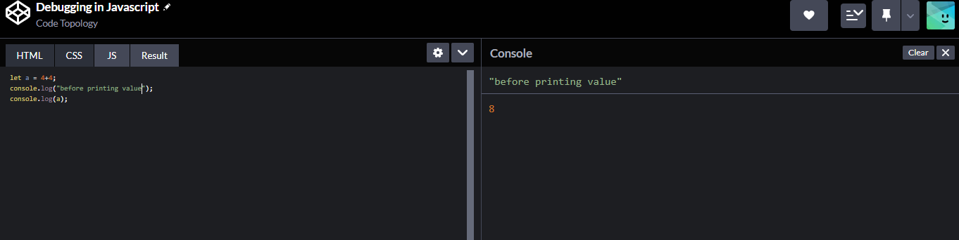 Debugging in JavaScript | Beginner Guide Debugging in JavaScript | Beginner Guide